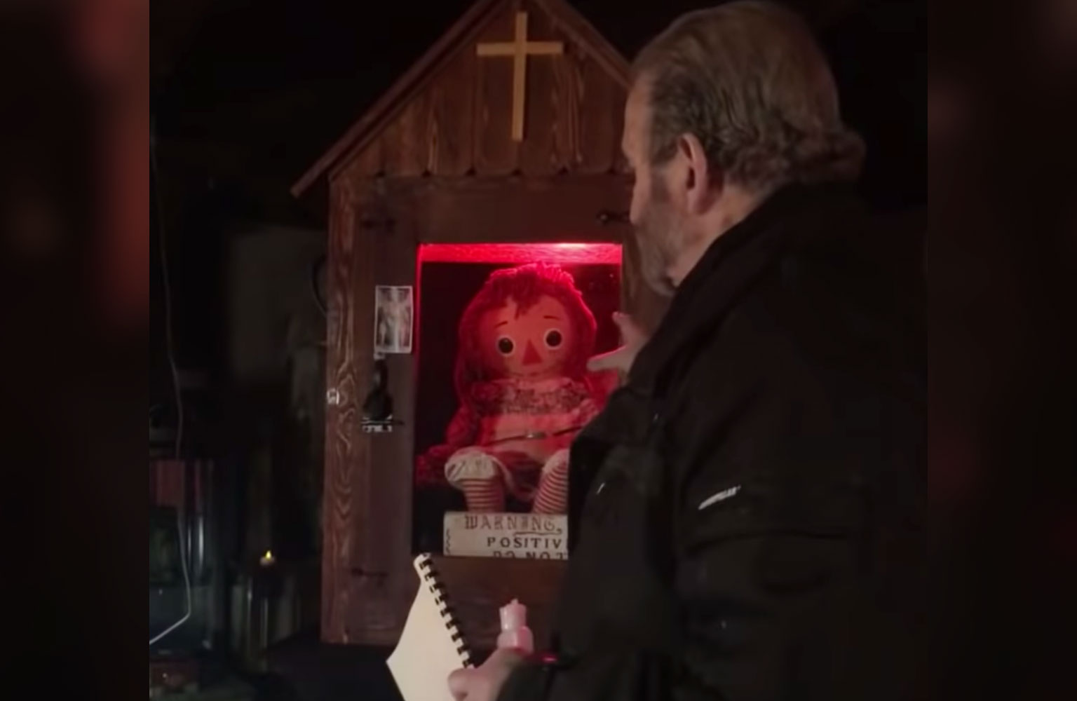 Moving the Haunted Annabelle Doll | Normal Paranormal